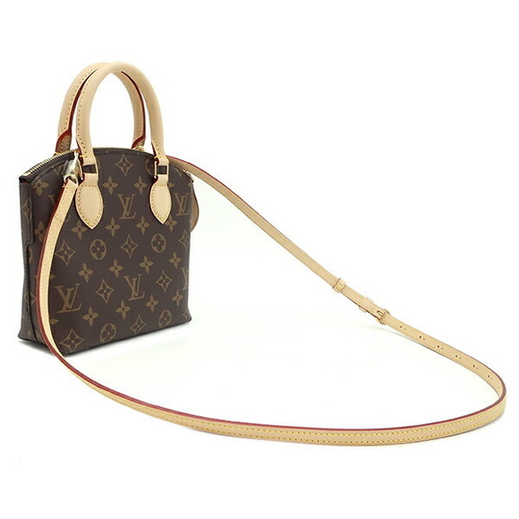 Louis Vuitton | Bags | Louis Vuitton Bb Lockit Monogram 2way Bag Brown ...